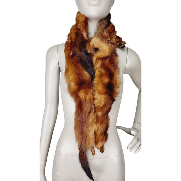 Antique | Accessories | Antique Koseff Furs Whole Mink Body Pelts Heads ...
